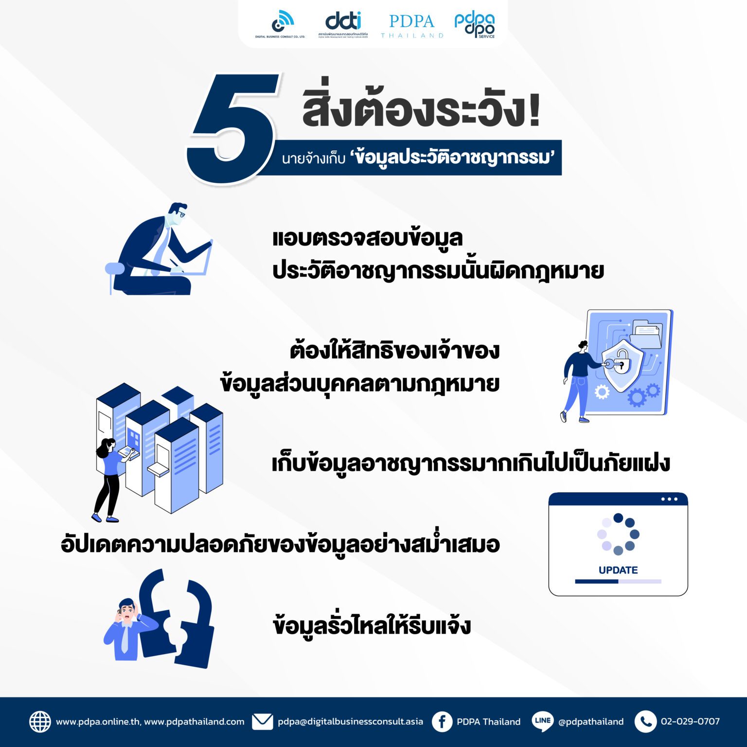 ข้อมูลประวัติอาชญากรรม ทำอย่างไรไม่ละเมิดกฎหมาย PDPA - PDPA Thailand